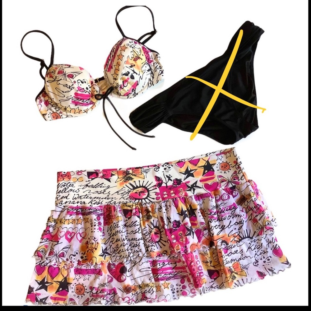 Victoria’s Secret Cottage Core 2-Pc Bikini Set-34b - Gem